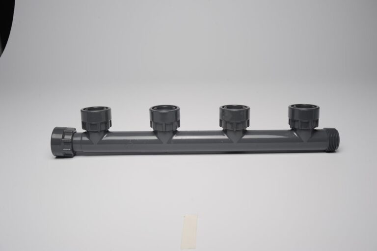 Multi-Port Manifold (swivel x mipt x swivel (x4)) - Dura Plastics