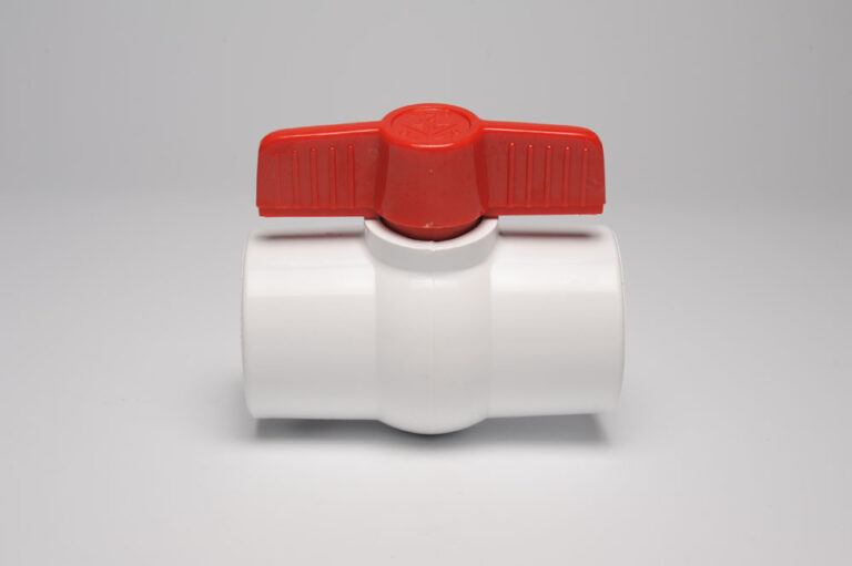 Compact Ball Valve (PVC White) - Dura Plastics